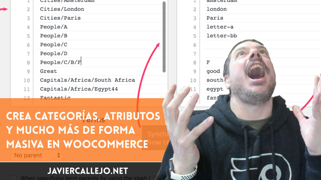Crear categorías de productos en bloque en WooCommerce