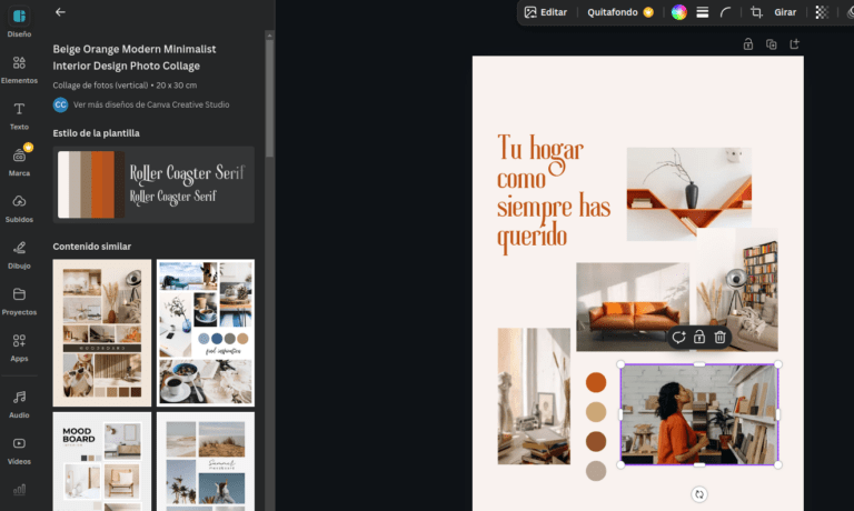 Herramientas de Canva con IA: resumidor, moodboard y generador de nombres (guía 2025)